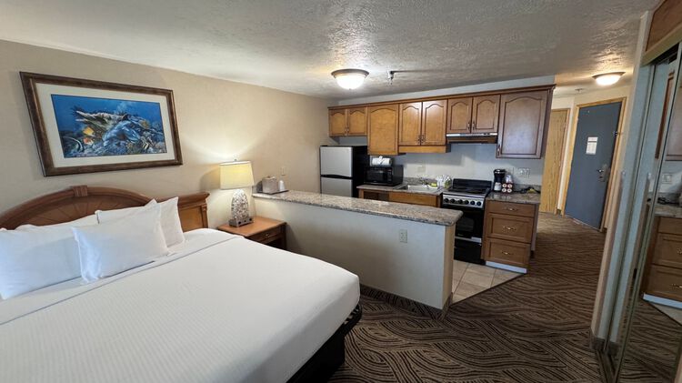 Single King Moderate Ocean View-Balcony and Kitchen | Promenade Inn ...